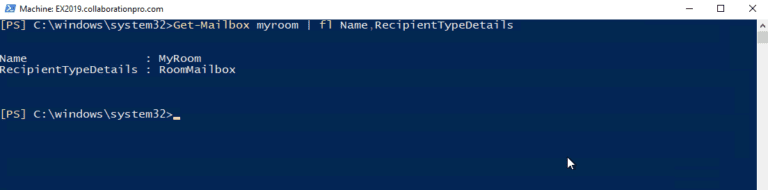 Exchange 2019:- Create a Room mailbox using the Exchange Management Shell - Everything-PowerShell
