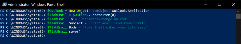 PowerShell:- Create an email using PowerShell - Everything-PowerShell