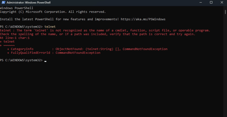 Quickly Install The Telnet Client On Server 2019 Utilizing Powershell