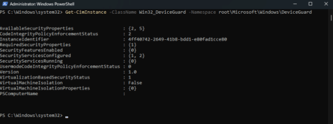 How to Turn on Microsoft Defender Credential Guard with PowerShell